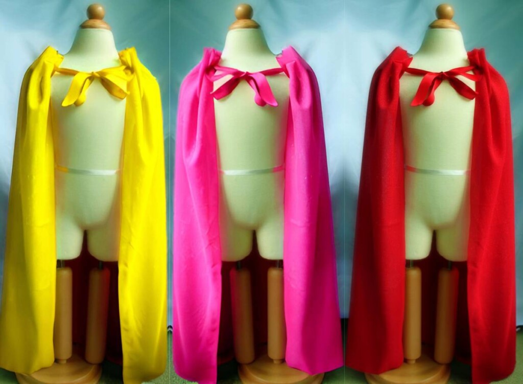 How To Make a DIY Cape Without Sewing For Halloween