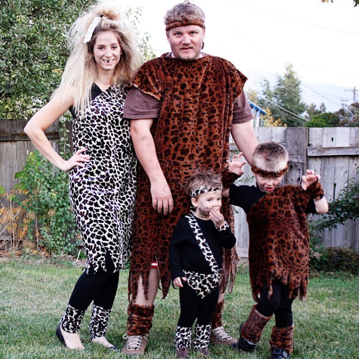 DIY Caveman Costume Tutorial - Andrea's Notebook