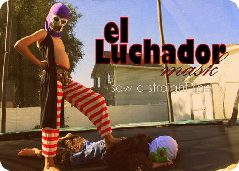 DIY Nacho Libre Mask and Costume Tutorial