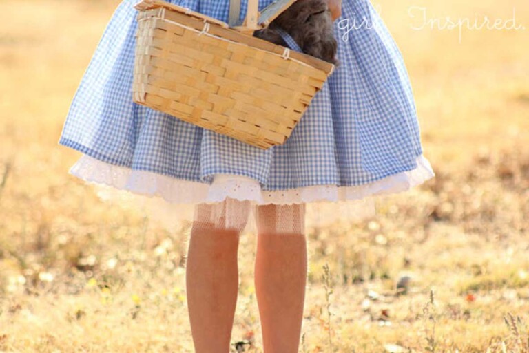 DIY Dorothy Costume For A Wizard Of Oz Halloween