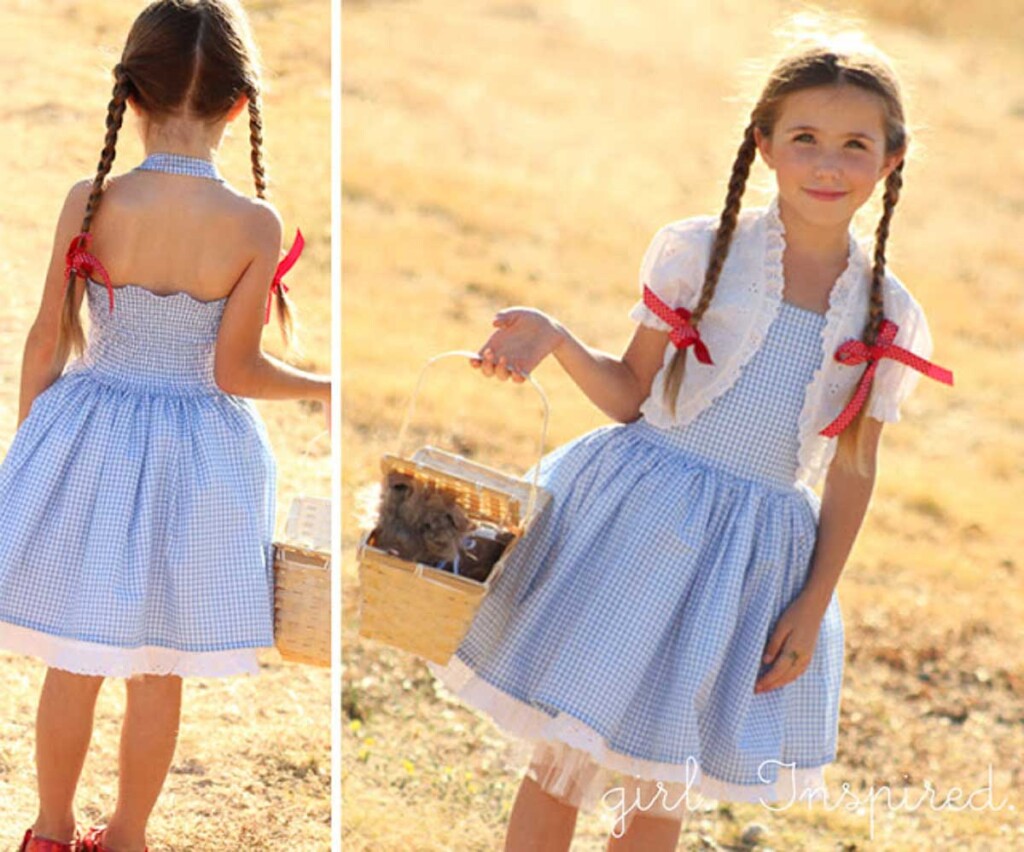 DIY Dorothy Costume For A Wizard Of Oz Halloween