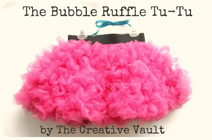 DIY bubble ruffle tutu tutorial - Andrea's Notebook