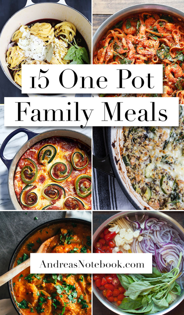 15 One Pot Pasta Recipes : 30 Minute Meals