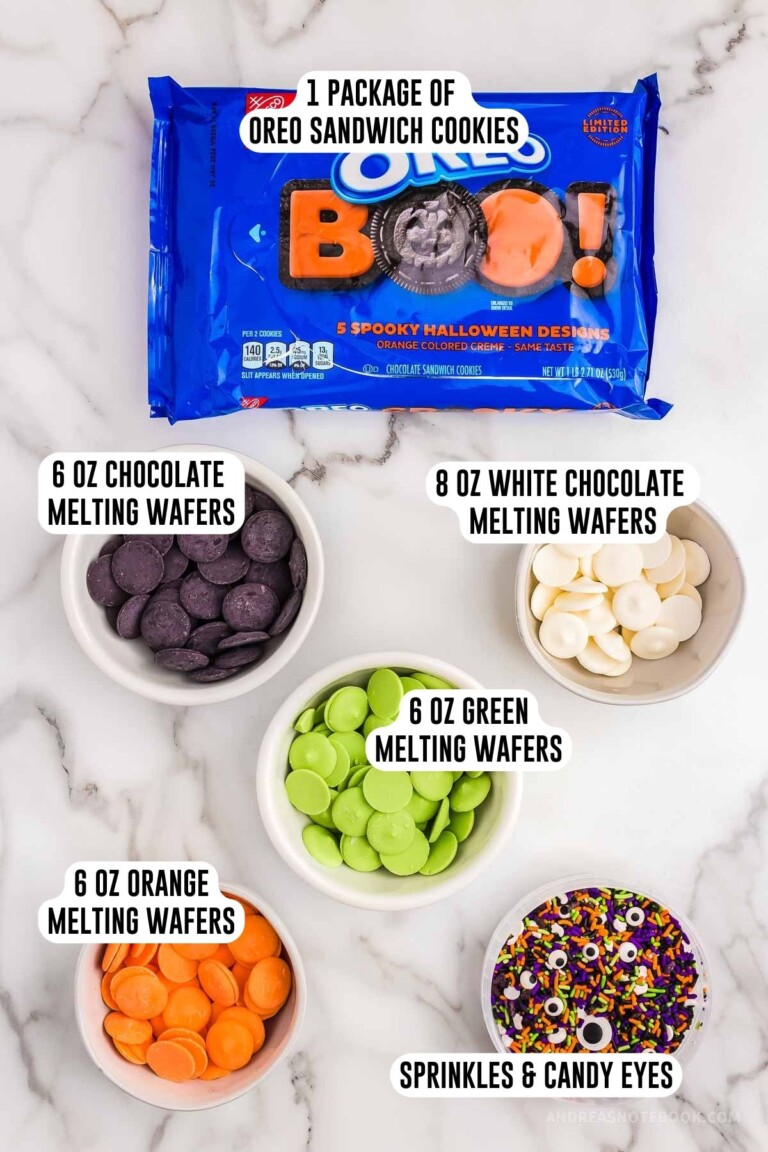 Easy Spooky Chocolate Covered Halloween Dipped Oreos