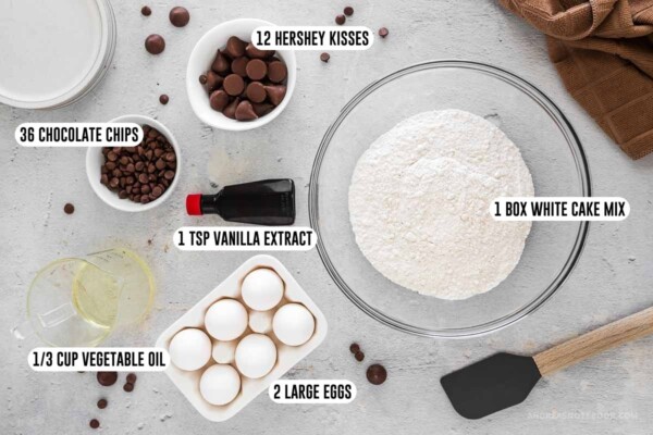 Bear Paw Cookies With Cake Mix - Andrea's Notebook