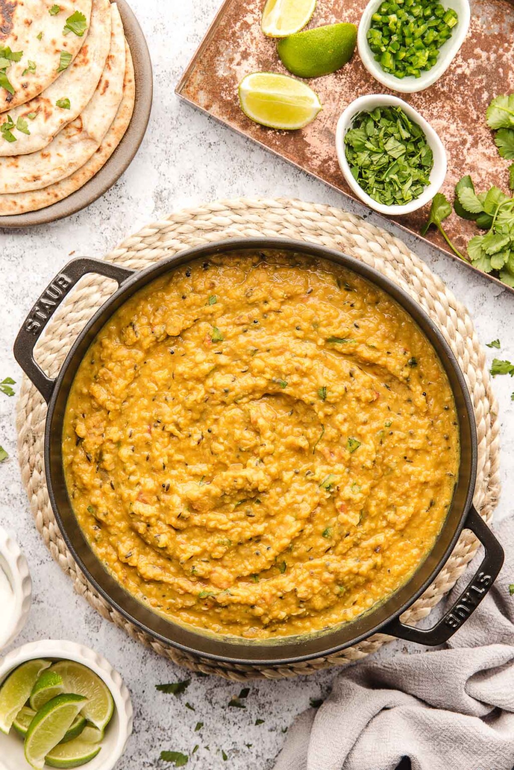 Easy Red Lentil Dal Recipe (Indian Masoor Dal)